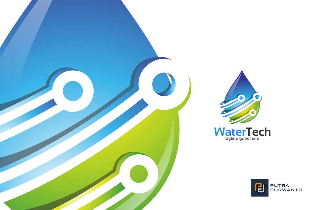 Water Tech - Logo Template, a Branding & Logo Template by putra_purwanto