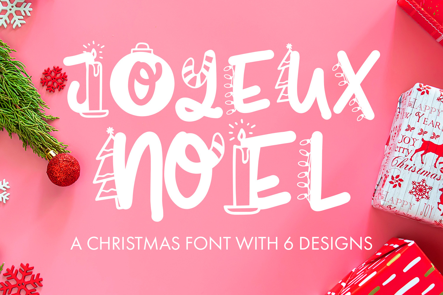 Joyeux Noel, a Handwritten Font by Freeling Design House