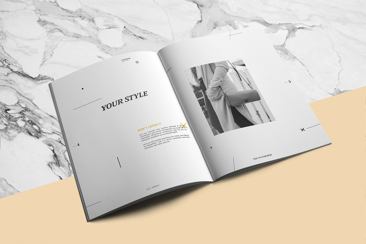Fashion Lookbook & Branding Kit, a Brochure Template by dumitrasconiu ...