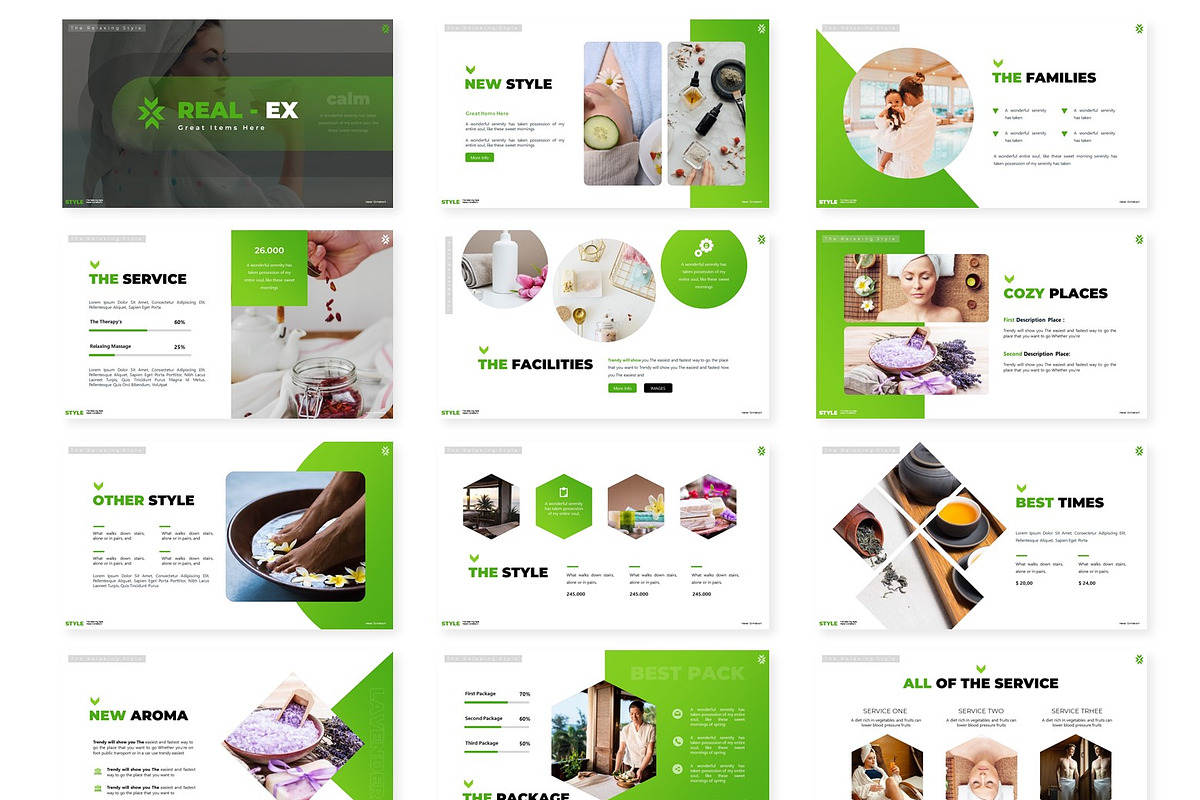 Real-Ex - Presentation Template, a Presentation Template by AQR Studio