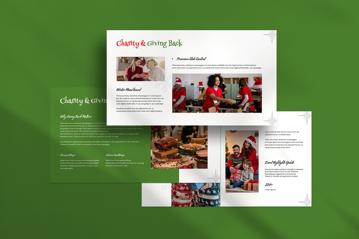 Christmas Presentation Template, a Presentation Template by Creatiya Type