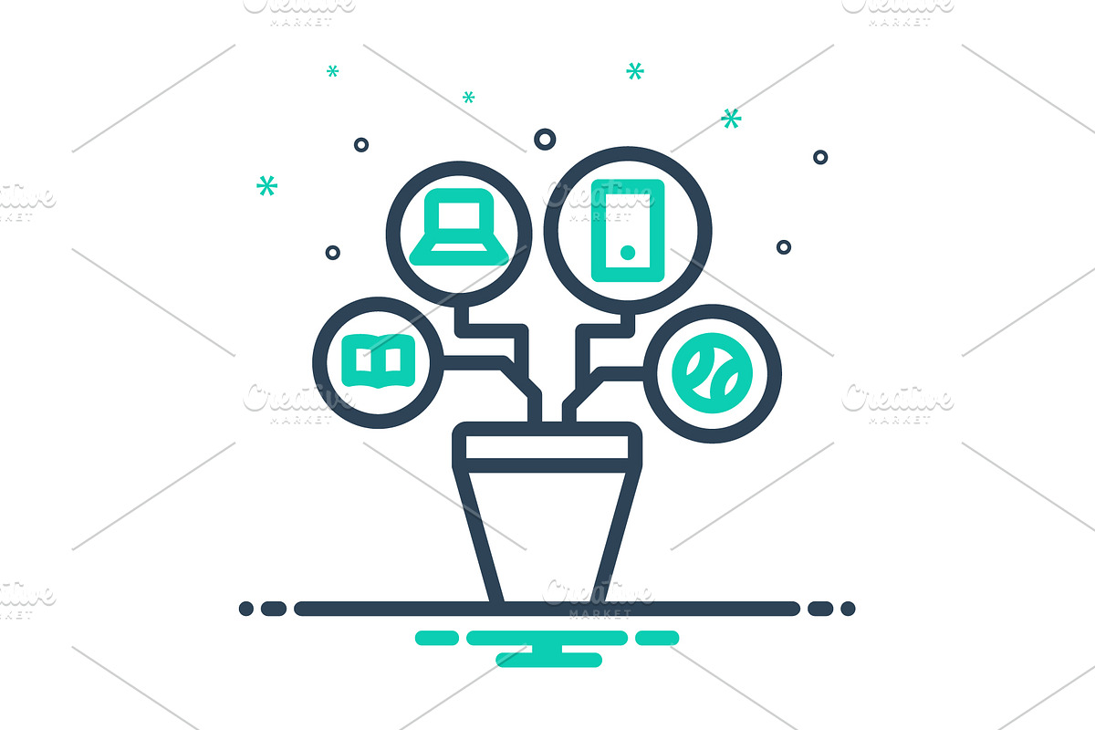 Resources modality icon, an Icon by Creative priyanka | Creative Market