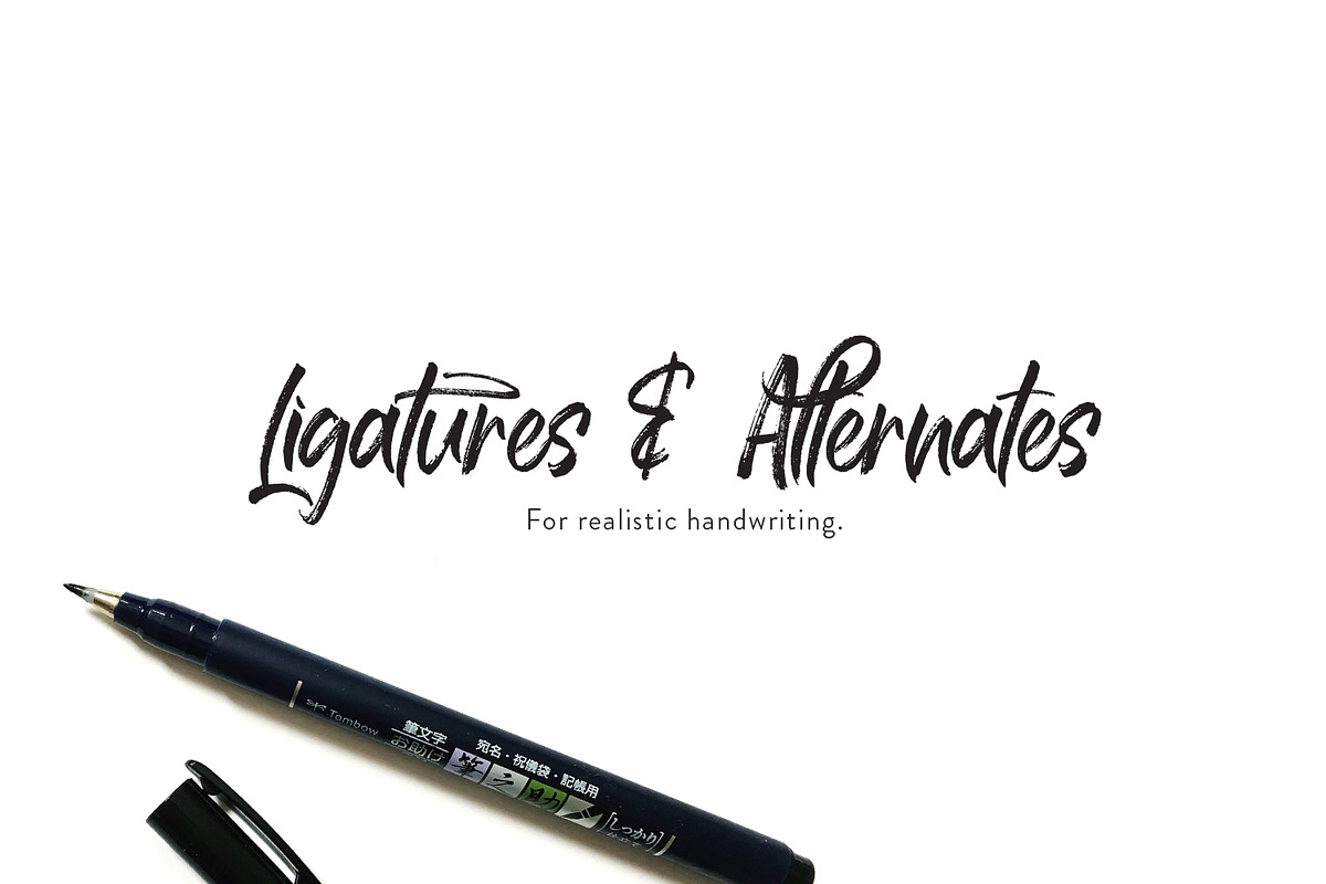 Moonstruck Handwriting + Extras, a Script Font by Callie Rian & Co.