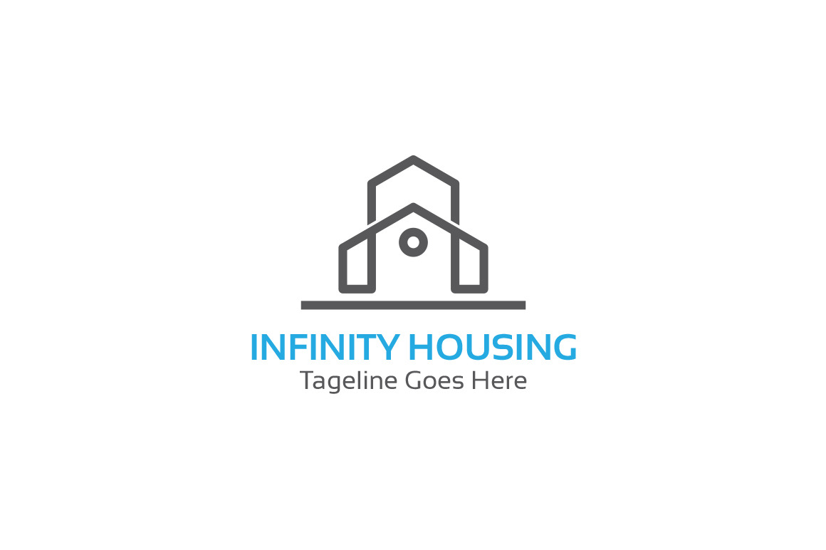Infinity Housing Logo, a Branding & Logo Template by CAIRON CREATIVESTUDIO