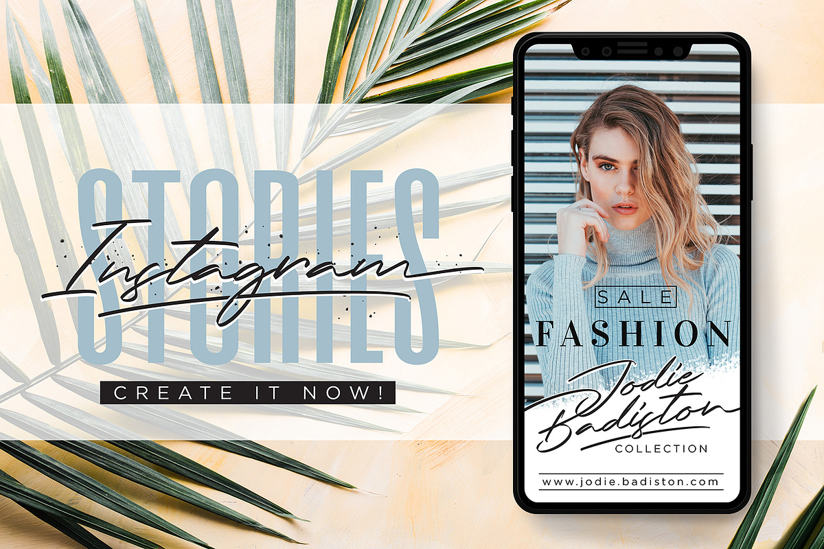 Jodie Badiston Script, a Script Font by Cotbada_studio