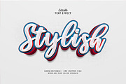 Text Effect Stylish, a Layer Style Add-On by Navy Graphic