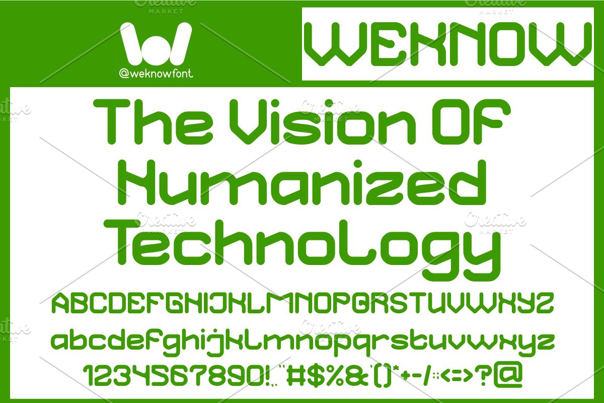 Optimistic Future font