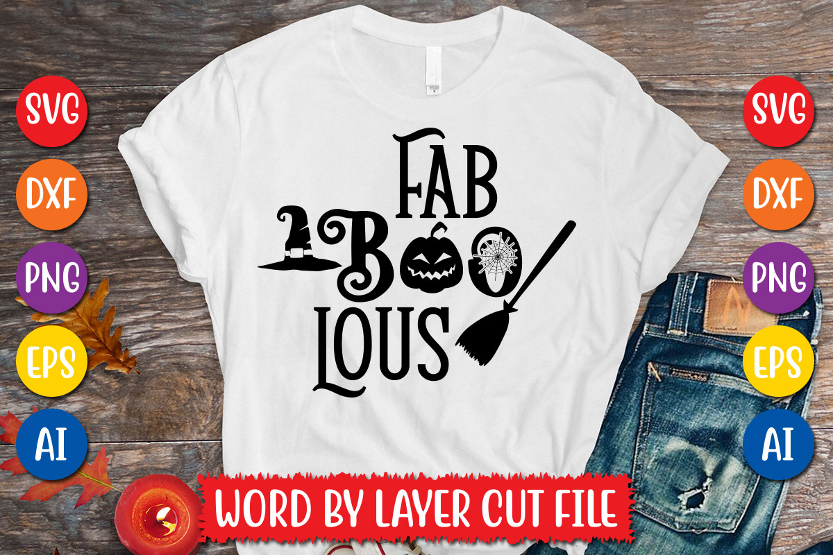 Fab Boo Lous cut file, an Object Graphic by MegaSVGArt | Creative Market