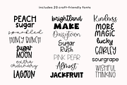 Cute Handwritten Font Bundle | Vol 2