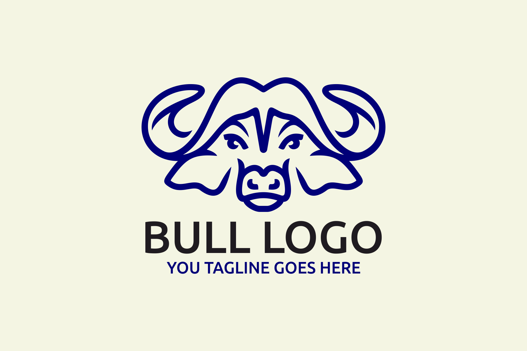 Bull Logo, a Branding & Logo Template by Brandlogo