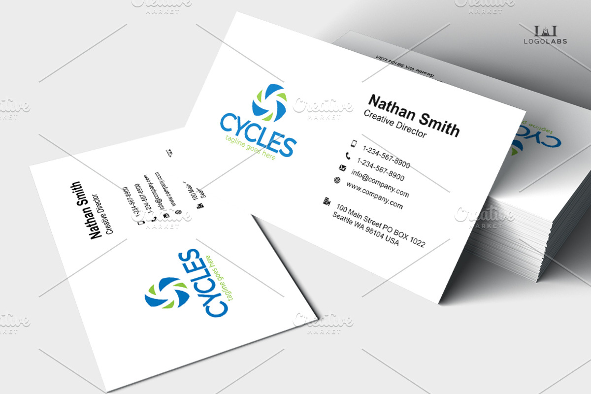 Cycles Logo, a Branding & Logo Template by LogoLabs