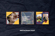 Music Festival - Instagram Post, a Social Media Template by UnicodeID
