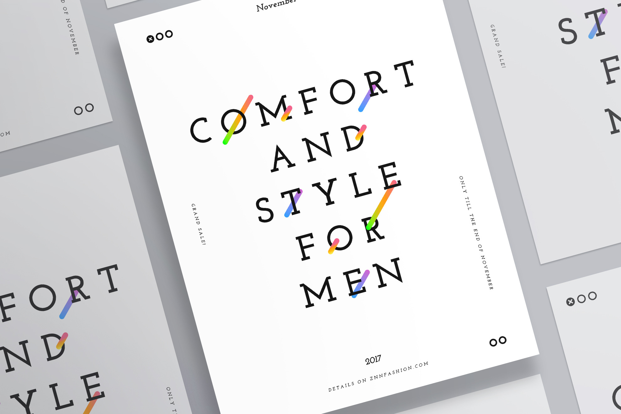 Posters | Style For Men, a Flyer Template by Amber Graphics