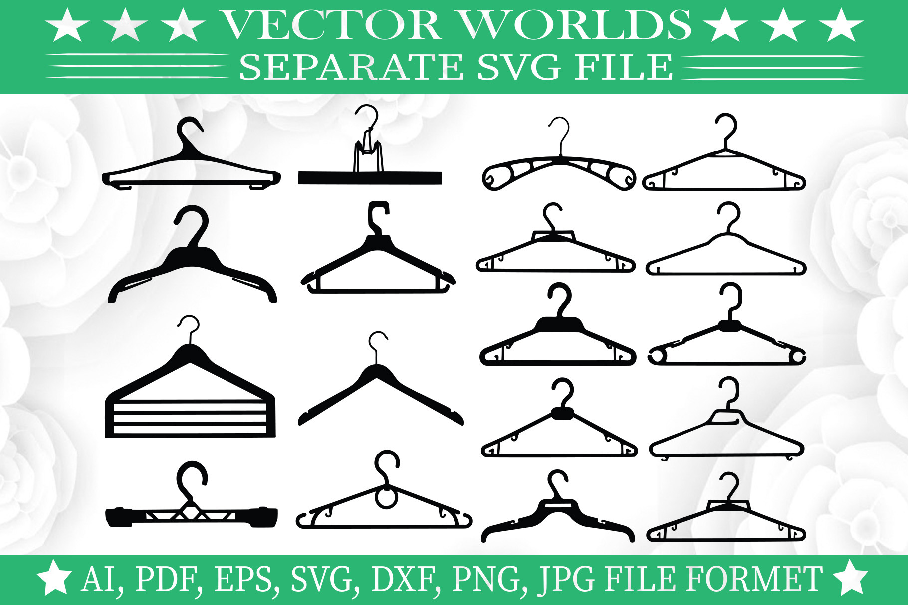Hanger Svg, Cloth, Hangers Svg, an Object Graphic by VectorWorlds