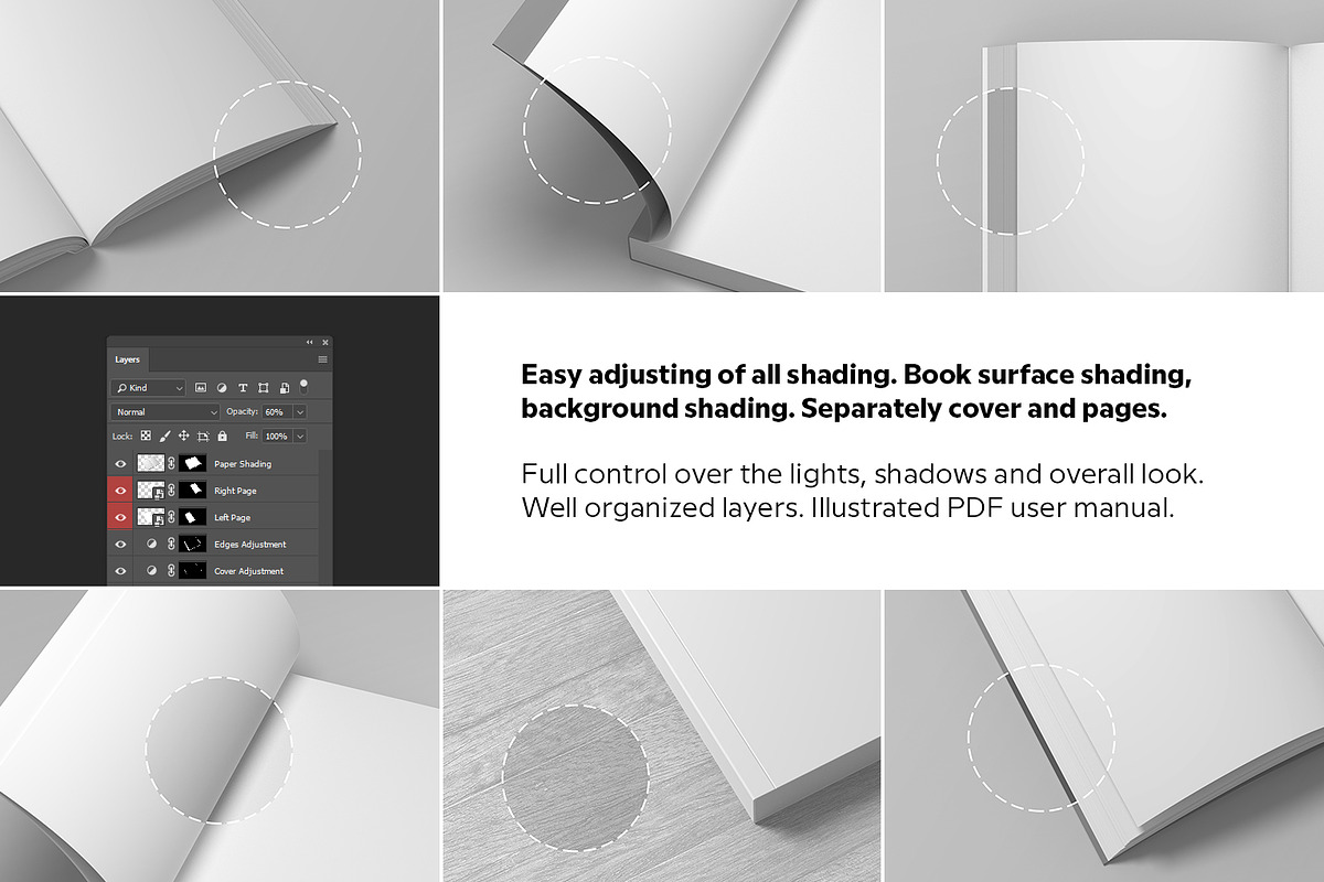 Soft Cover Book Mockup, a Print Template by Petr Stránský