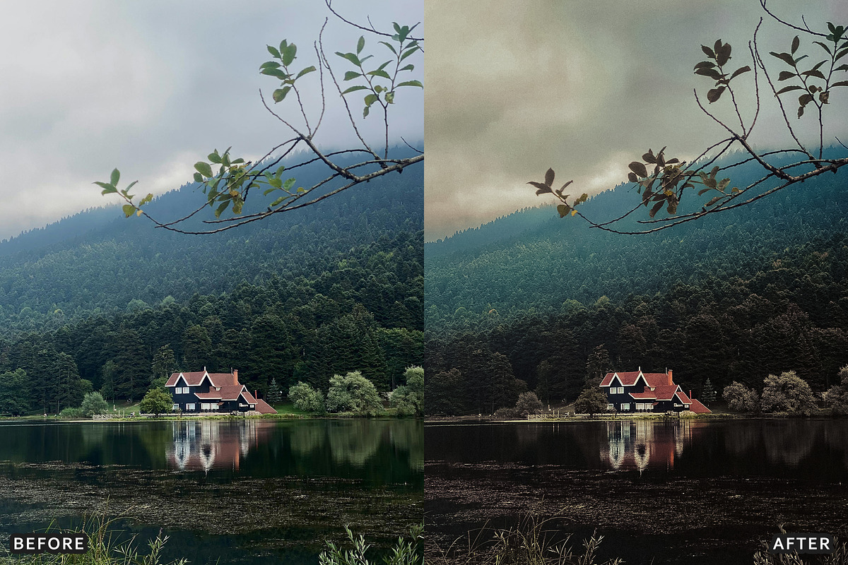 AI-Optimized Film Cinematic Landscape Nature Lightroom Presets
