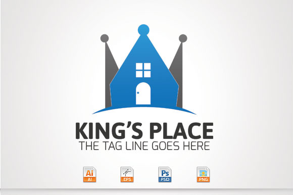 KING’S PLACE, a Branding & Logo Template by stock6design