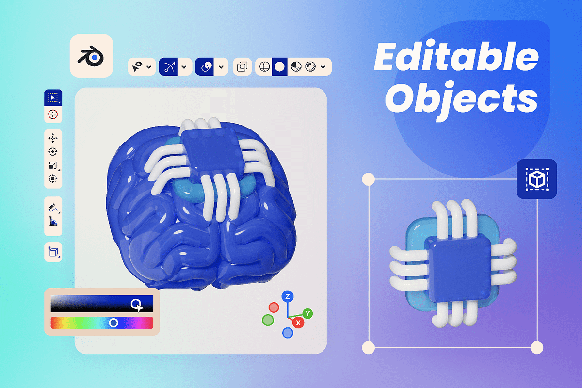 Morphic Future, an Object 3D Model by kerismaker | Creative Market