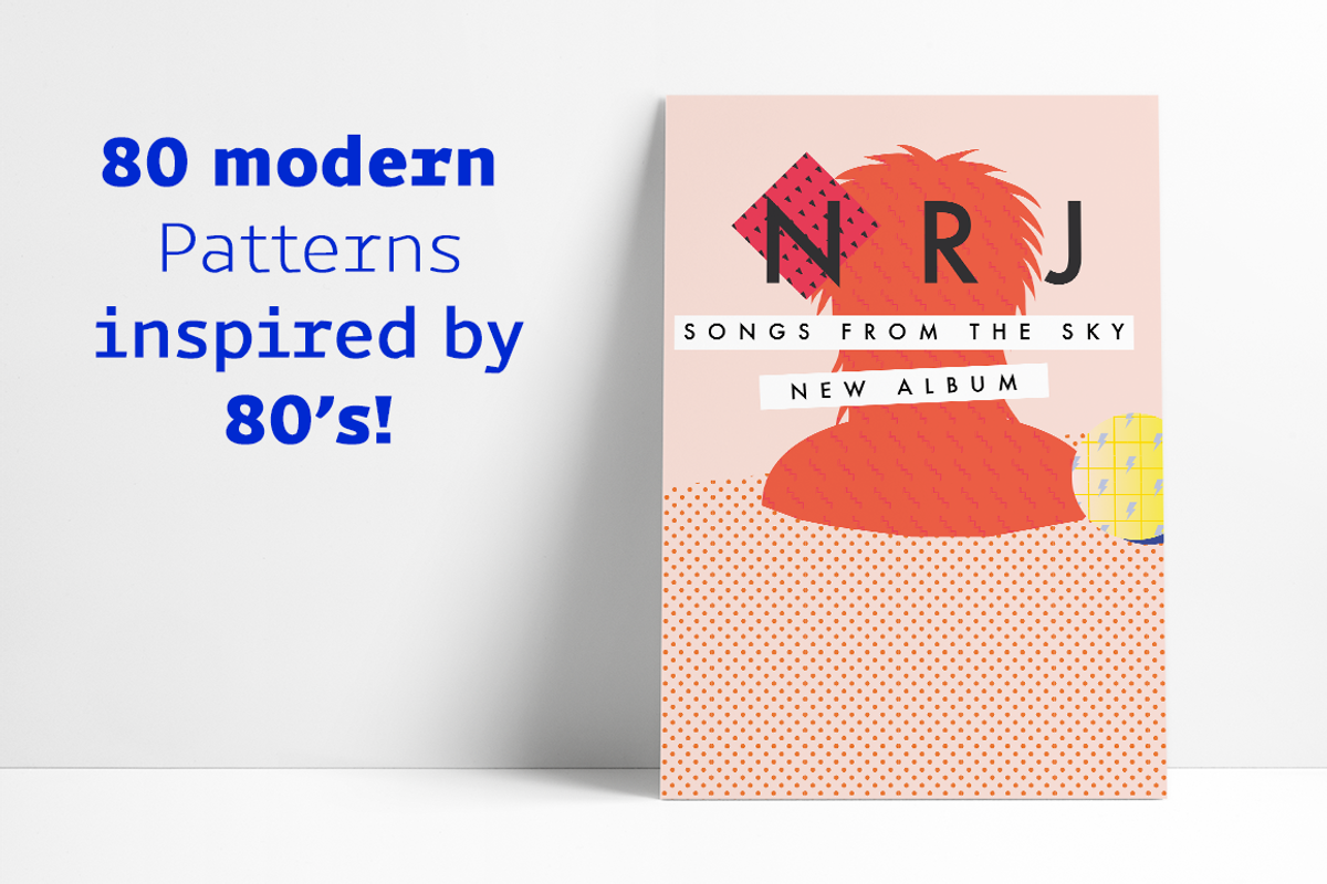 Eighties creation kit, an Education Illustration by IRCF