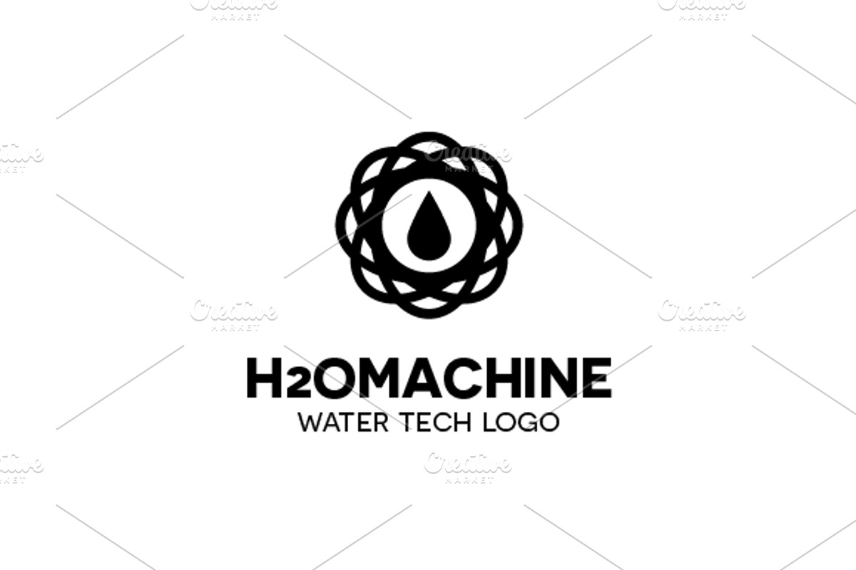 Water Tech Logo, a Branding & Logo Template by bvcreates