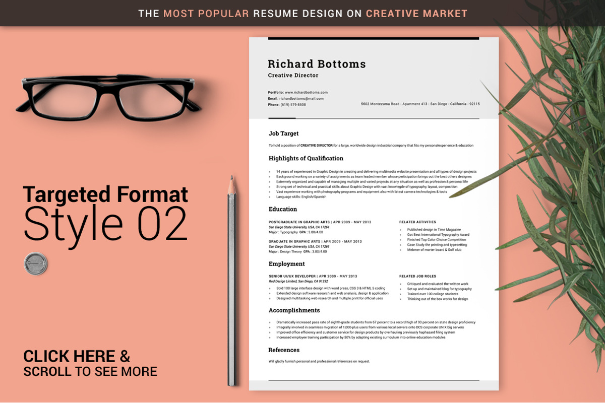 Timeless Resume Ultra Extended Pack, a Resume Template by SNIPESCIENTIST