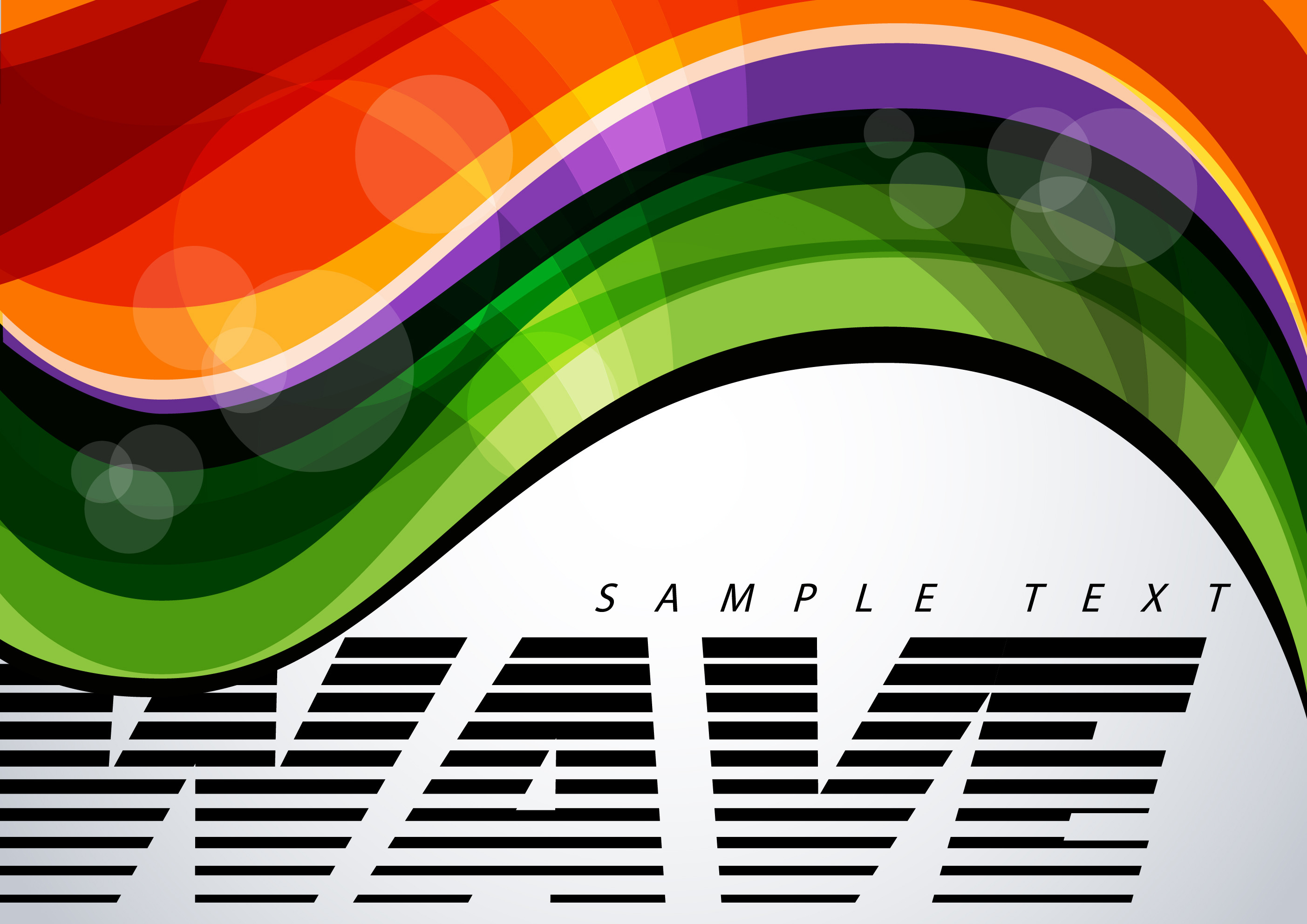 Abstract colorful illustration, an Illustration by Sunny