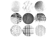 Circular Textures Set, a Background Graphic by Benjaminlion