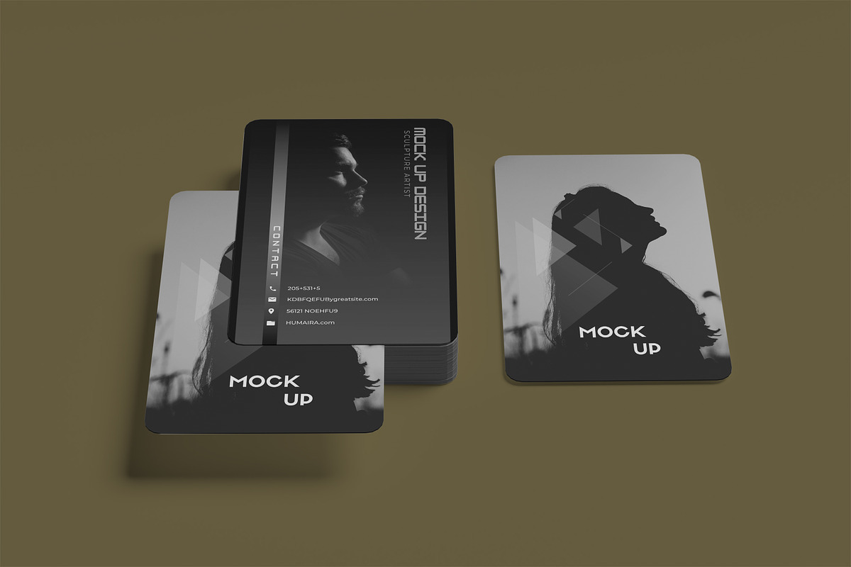 ID CARD MOCKUP, a Card Template by Riza Graphic