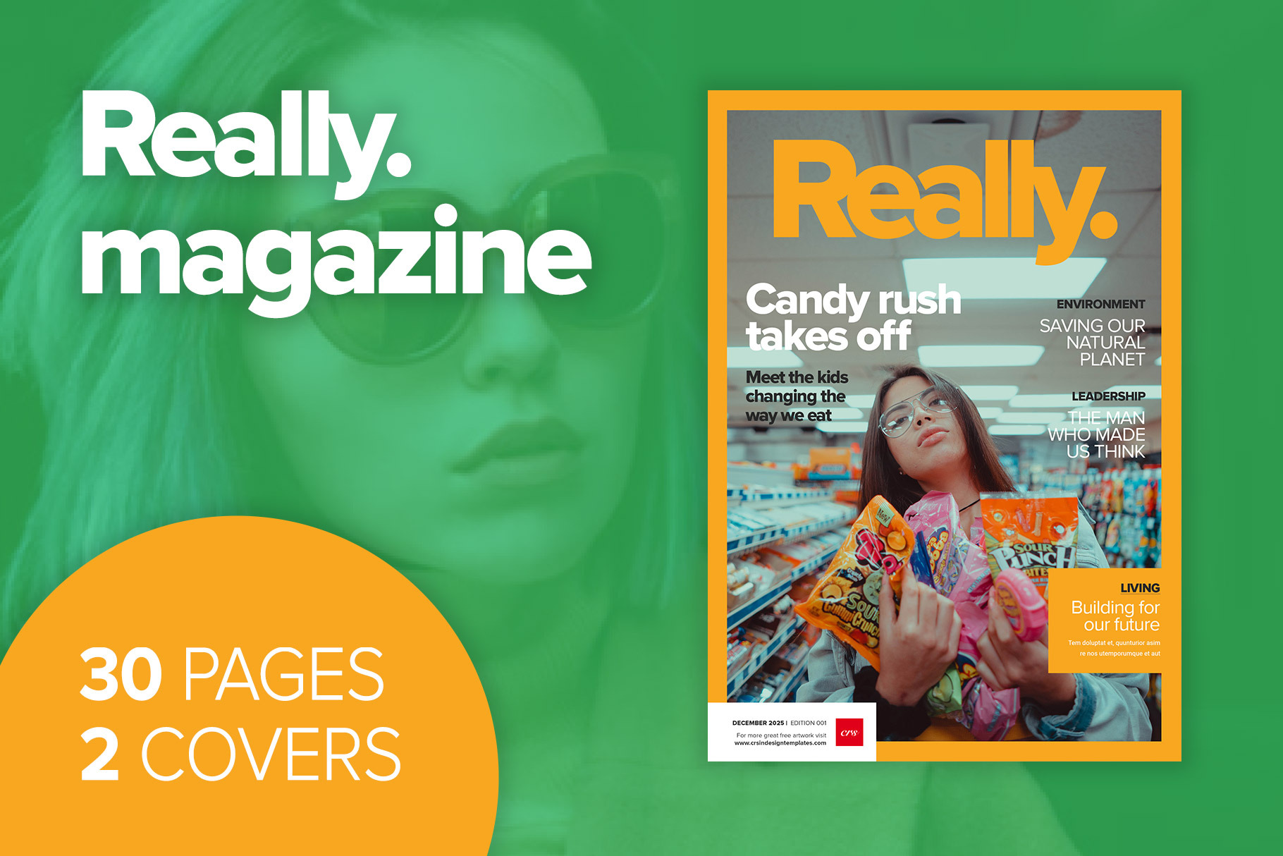Really magazine, a Magazine Template by CRS Design