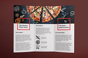 Pizza Brochure Trifold, a Brochure Template by TemplatesNow!