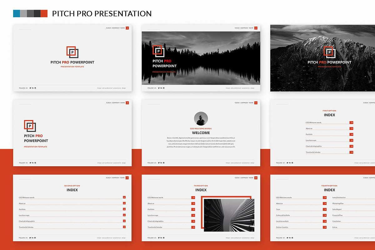 Pitch Pro Powerpoint Template