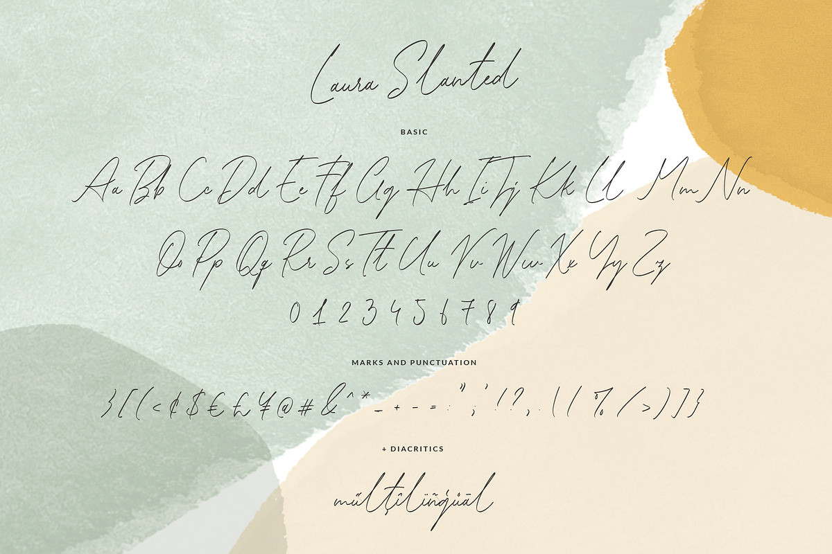 Laura - Font Collection & Logos, a Script Font by VladCristea ...