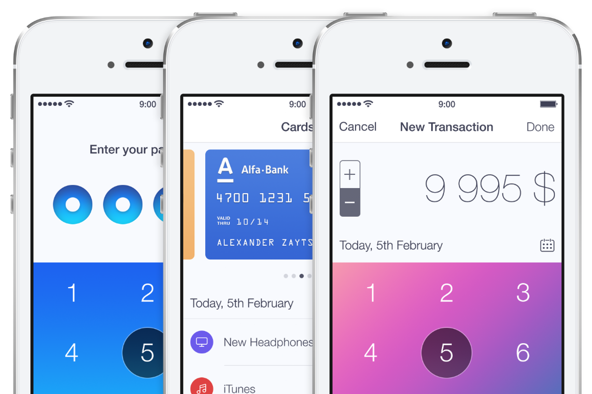 Finance App for iPhone UPDATE V2.0, a Product Mockup by anwaltzzz