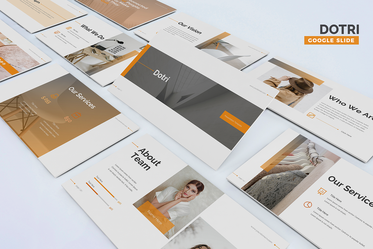 Dotri - Google Slides Template, a Presentation Template by UnicodeID