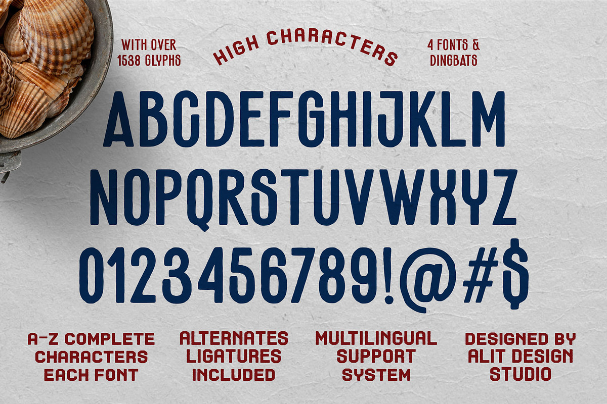 Soltisce Coast Typeface, a Sans Serif Font by alit design