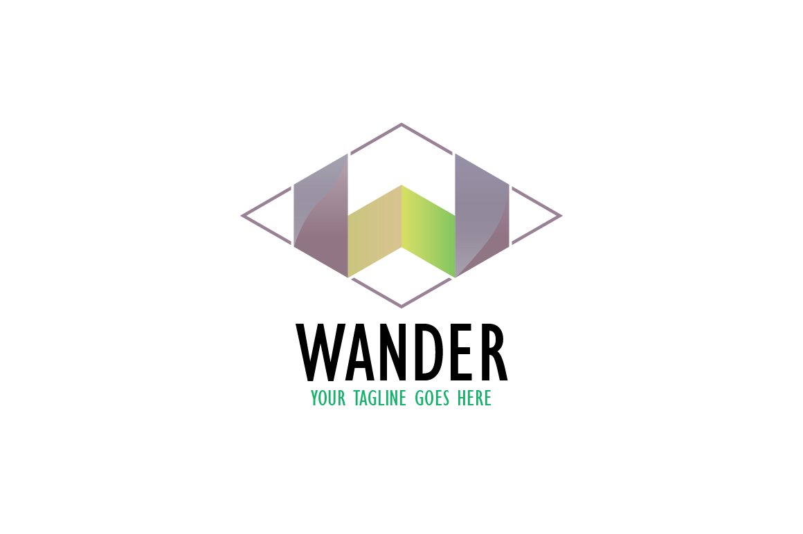 Wander Logo - Letter W, a Branding & Logo Template by MLJ studios