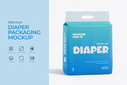 Diaper Packaging PSD Mockup, a Packaging Mockup by Ram Studio ...
