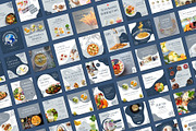 Animated Food Restaurant Instagram Kit