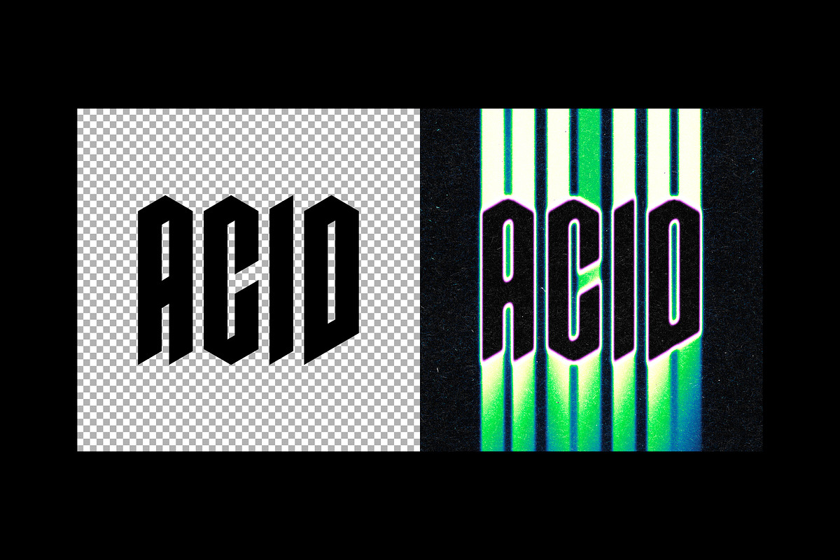 Motion Fading Text Effect, a Layer Style Add-On by Design Squad