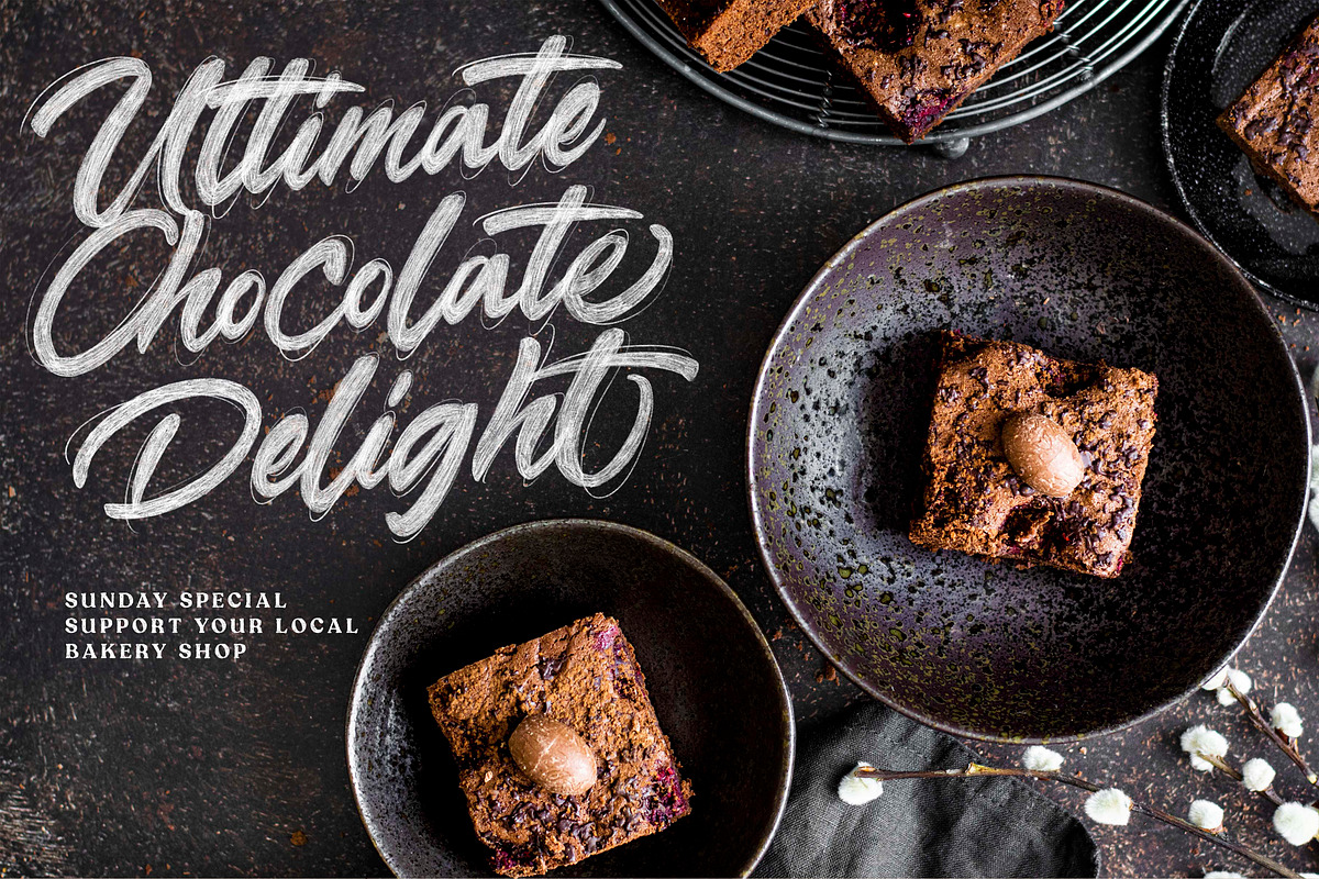 Skyline Script Font Collection, a Script Font by ReveryWorks