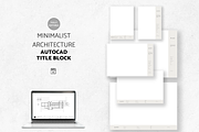 Architect Title Block Template, a Presentation Template by yesitisprintable