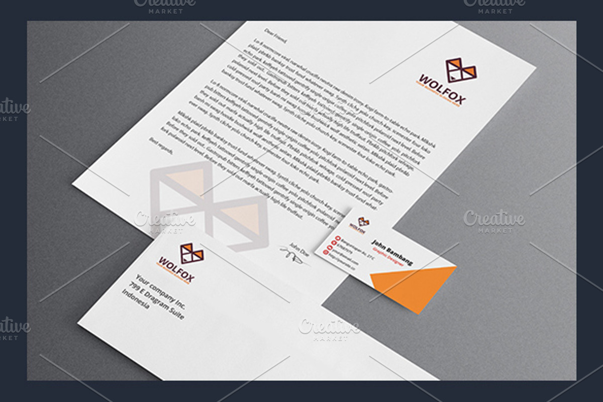 Wolfox Logo Template, a Branding & Logo Template by Birka Studio ...