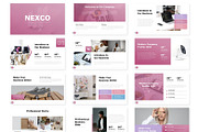 Nexco - Powerpoint Template, a Presentation Template by AQR Studio | Creative Market
