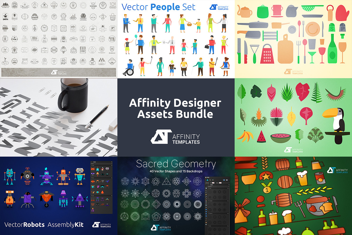 Affinity Designer Assets Bundle, a Healthcare Illustration by Affinity ...