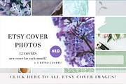Etsy Cover Photos Graphics - 15, a Product Mockup by Nellaino ...