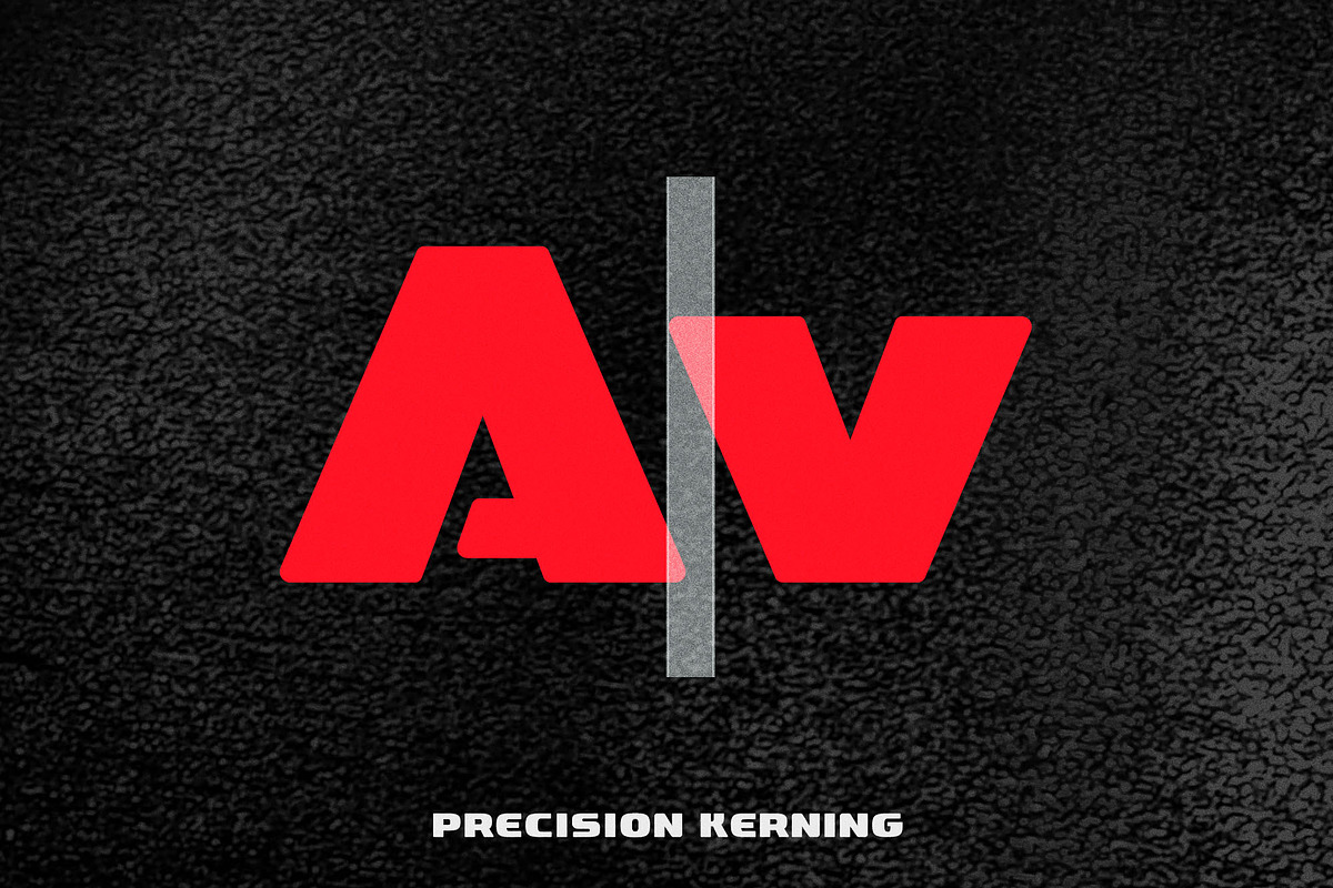 Revv Modern Racing Fonts