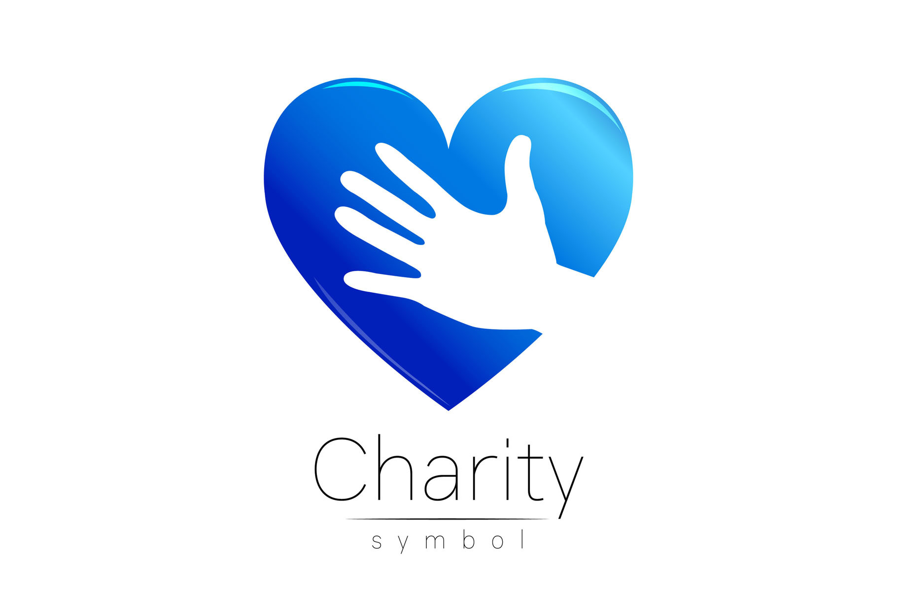 Symbol of Charity. Logo, a Branding & Logo Template by Wittmann