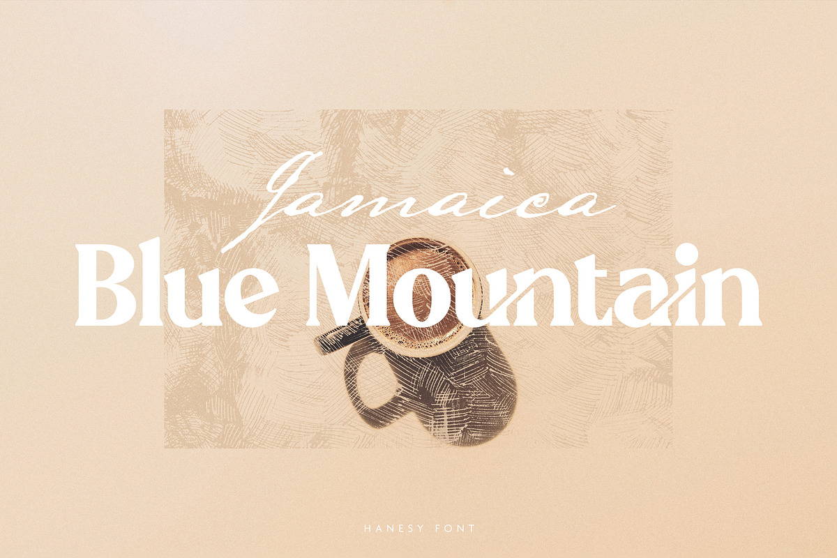 Hanesy - Modern Serif Font, a Serif Font by Ivan Rosenberg
