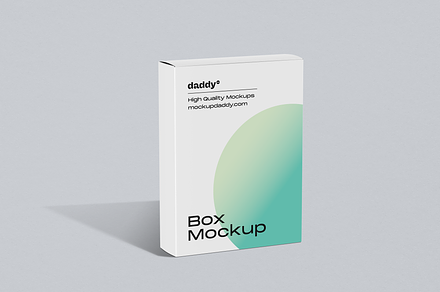 Vertical Box Mockups | Packaging Mockups ~ Creative Market