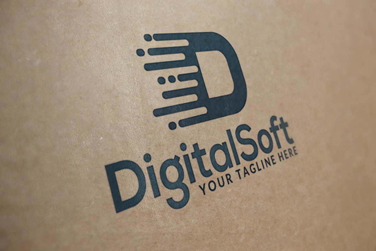 Digital Soft Logo Template, a Branding & Logo Template by Geelator Studio